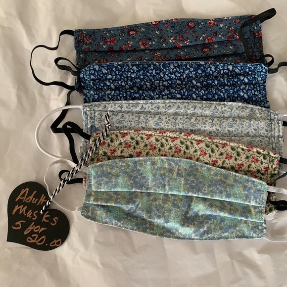 Accessories | Hand Made Vintage Face Masks 5 | Poshmark